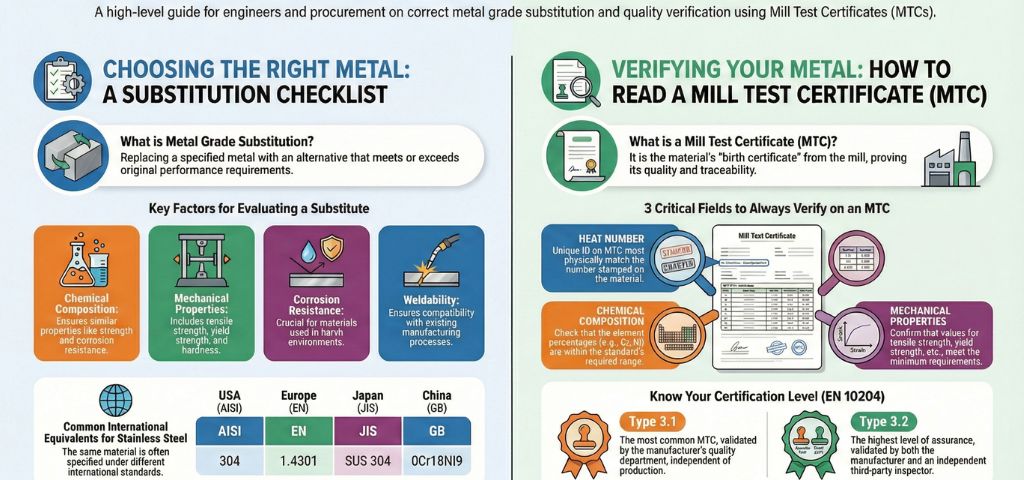 Metal Grades Supplier Specs with International Buyer