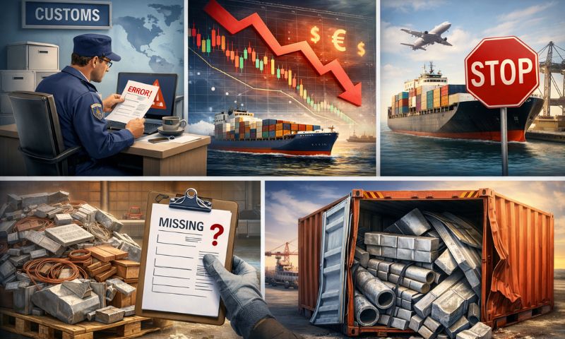 5 Common Mistakes When Exporting Your First Metal Shipment in 2026